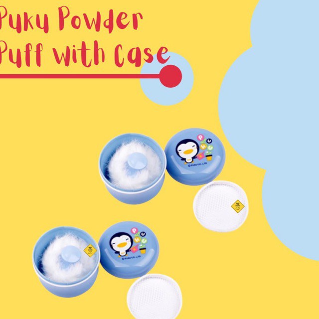 Jual Puku Powder Puff w/case | Shopee Indonesia