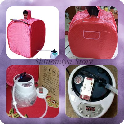 Jual (COD) PORTABLE STEAM SAUNA,SAUNA,ALAT PELANGSING,PEMBAKAR KALORI ...