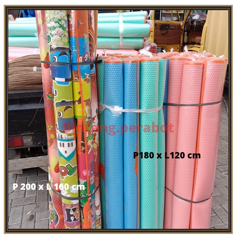 Jual Karpet Tikar Lantai Spons Motif Gambar Polos Murah / Karpet Eva ...