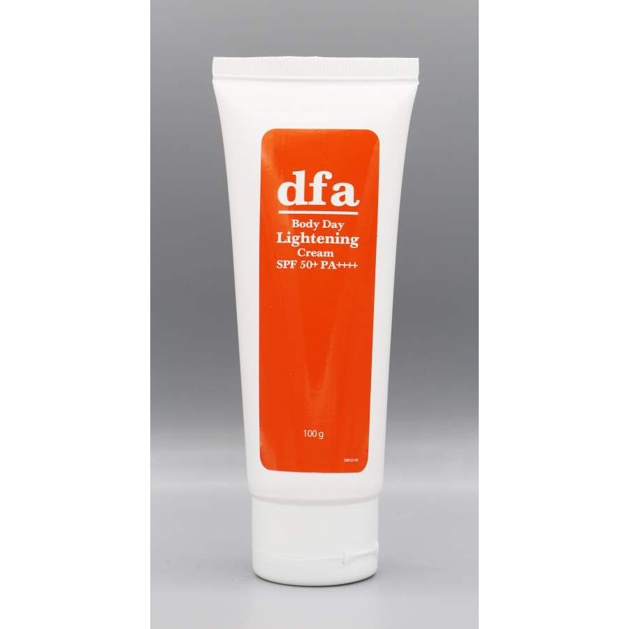 Jual DFA BODY DAY LIGHTENING CREAM SPF 50+ PA++++ 100 gr | Shopee Indonesia