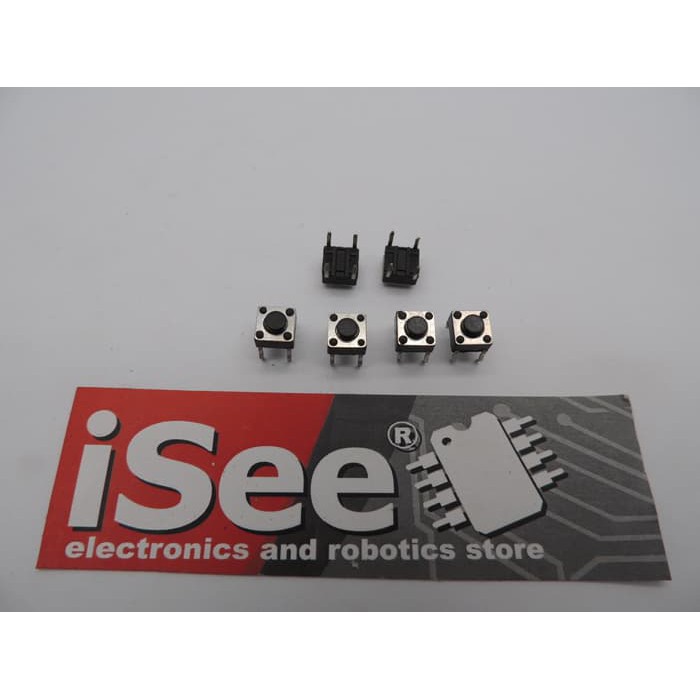 Jual Tactile Push Button Switch 6x6x7mm small Tact Switch for Arduino ...