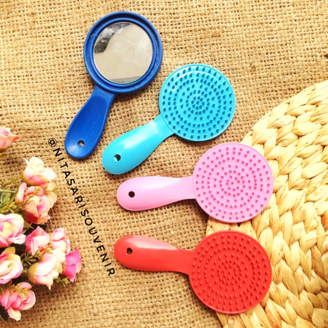 Jual Sisir kaca bulat warna | Shopee Indonesia