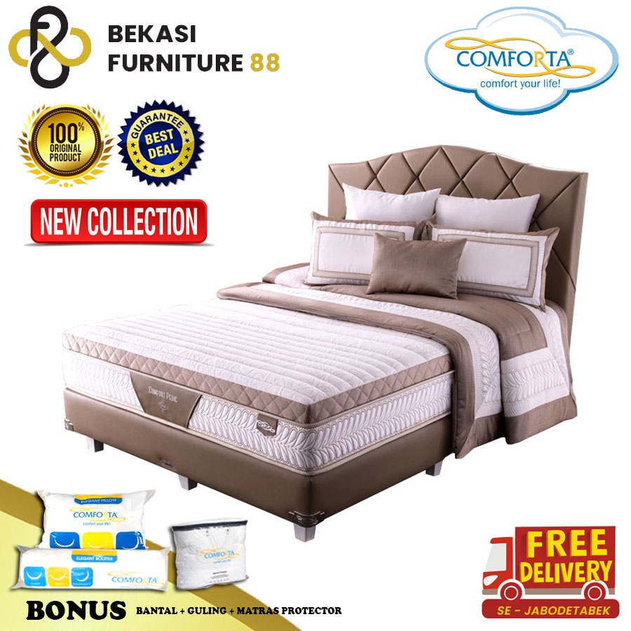 Jual New Collection !! Full Set Kasur Springbed COMFORTA Comfort Pedic ...