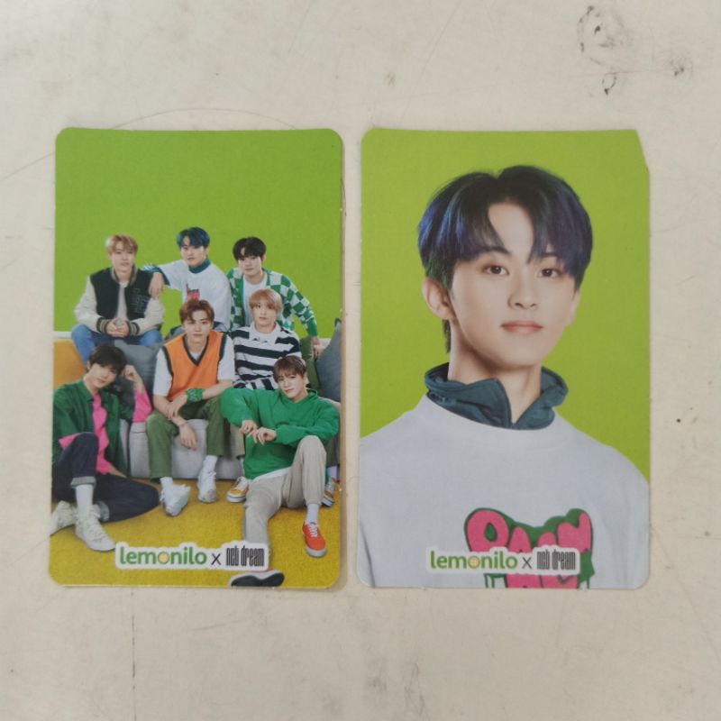 Jual Photocard Lemonilo NCT Dream Jeno Mark Group Official Asli PC ...