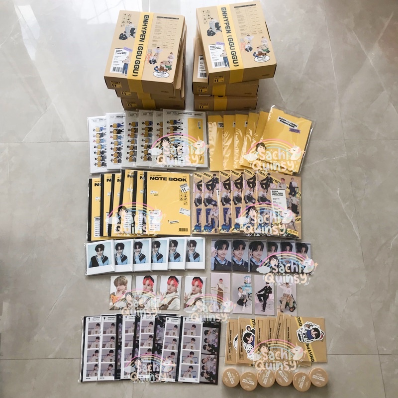 Jual [READY] SHARING GGU GGU PACKAGE ENHYPEN 2022 22 JUNGWON HEESEUNG JAY RBM RANDOM BOOKMARK ...