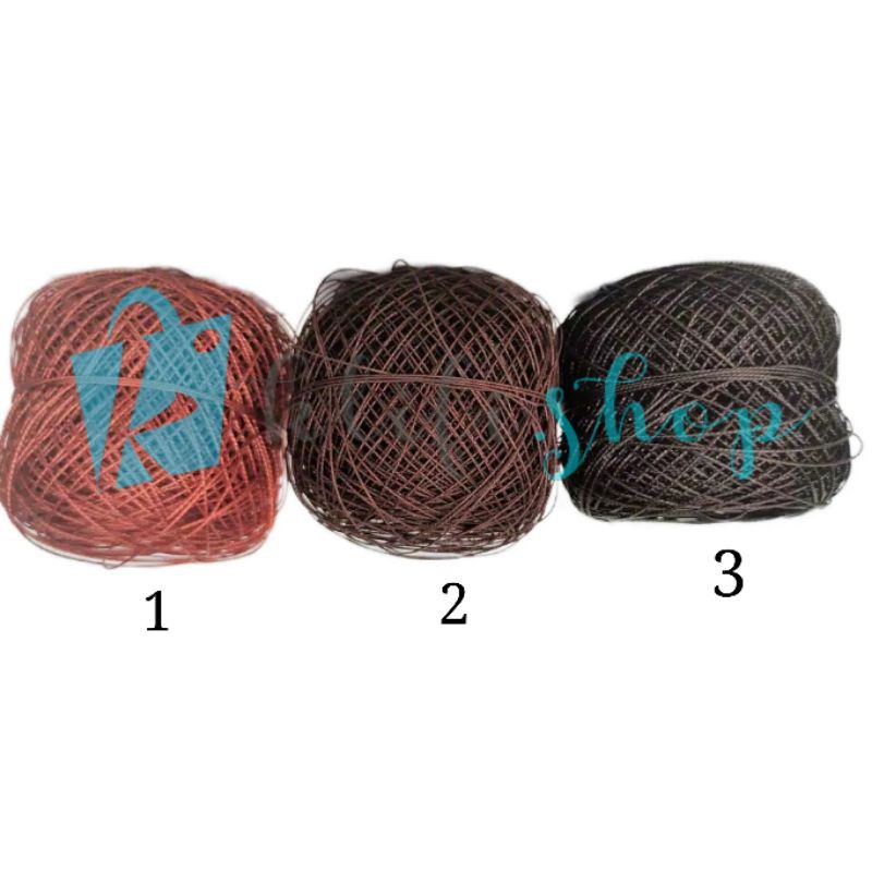Jual BENANG SOL SEPATU NILON UNTUK SOL SEPATU HITAM/COKLAT | Shopee ...