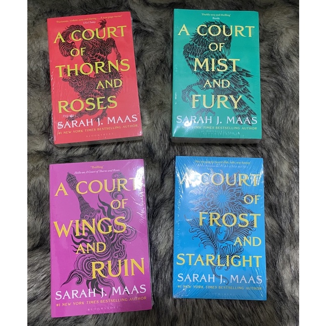 Jual (NEW+English) A Court of Thorns and Roses Sarah Maas a court of mist fury frost starlight ...