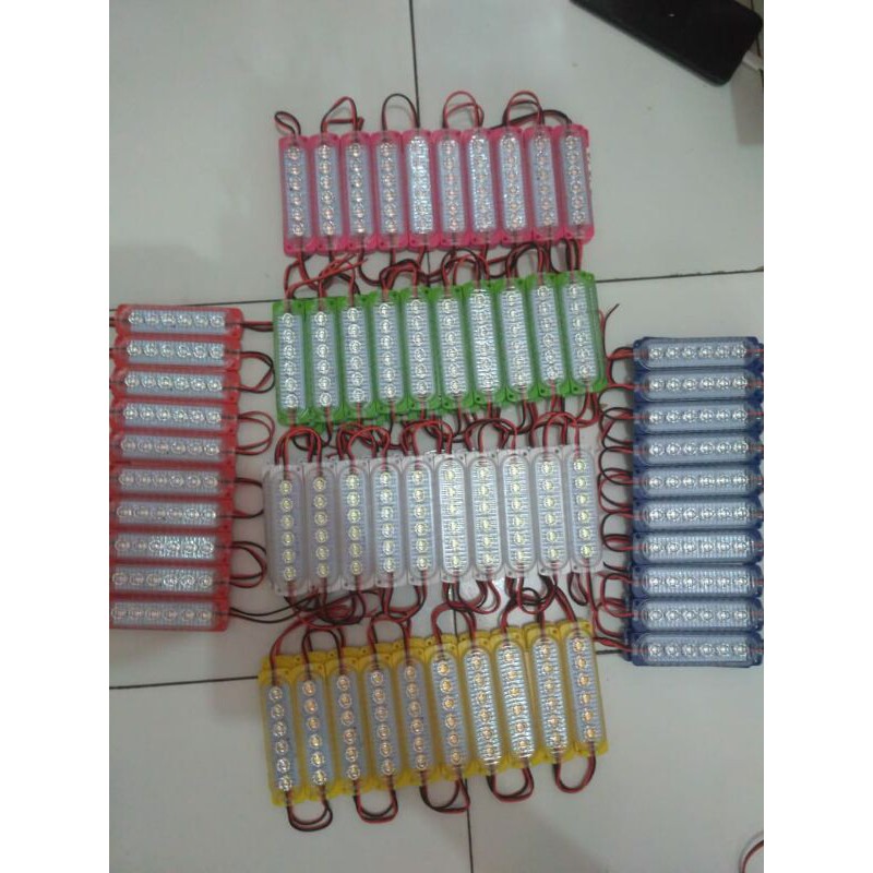 Jual LAMPU LED ULTRASONIC 6 MATA DC 24 V (1X6) (6MATA) | Shopee Indonesia