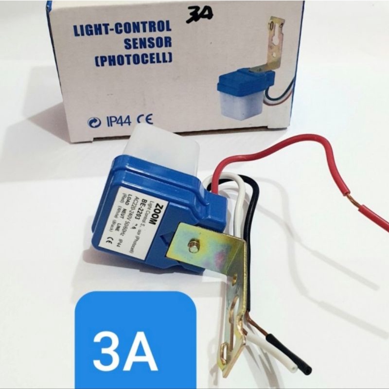 Jual Sensor Cahaya / PhotoCell / Photo Sensor 3A / 6A / 10A model ...