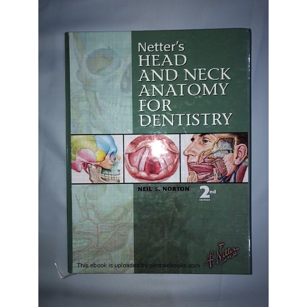 Jual Netter’s HEAD AND NECK ANATOMY FOR DENTISTRY 2nd Ed | Shopee Indonesia