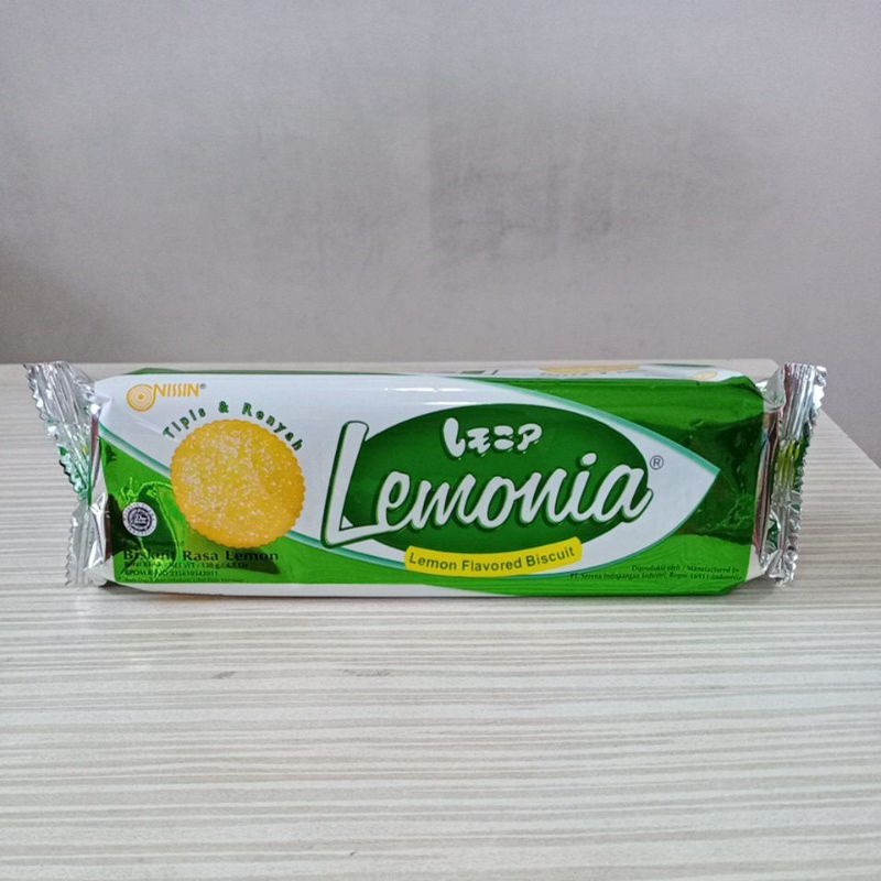 Jual LEMONIA BISKUIT RASA LEMON 130G | Shopee Indonesia