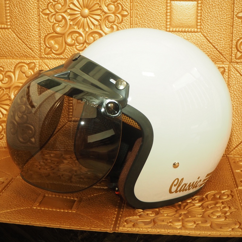 Jual HELM BOGO CLASSIC GLOSSY SNI DEWASA PRIA DAN WANITA HELMET BOGGO ...