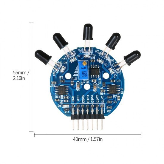 Jual 5 Way Flame Sensor Module Modul Pendeteksi Api 5 Channel Sensor ... Jual 5 Way Flame Sensor Module Modul Pendeteksi Api 5 Channel Sensor ...