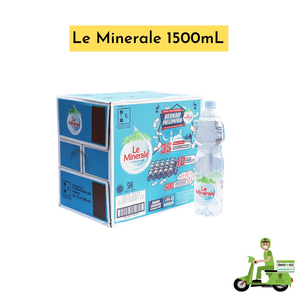 Jual Le Minerale 600ml - 1500ml/1,5L | Shopee Indonesia