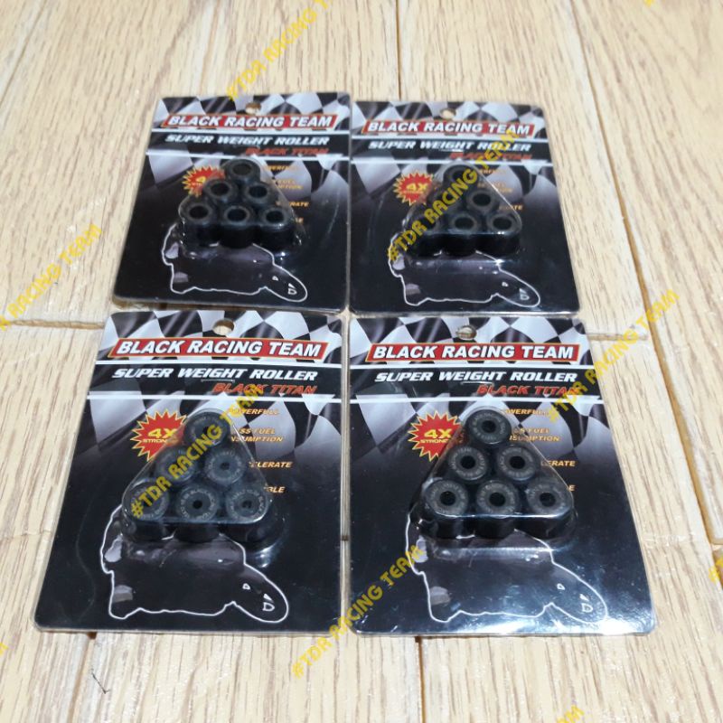 Jual BLACK RACING TEAM ROLLER CVT BEAT 7 8 9 10 gr | Shopee Indonesia
