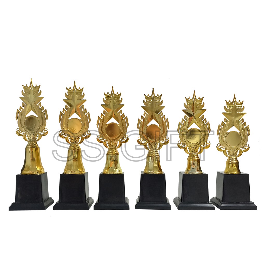 Jual Piala Set Mini (Juara 1-3 & Harapan 1-3) | Shopee Indonesia