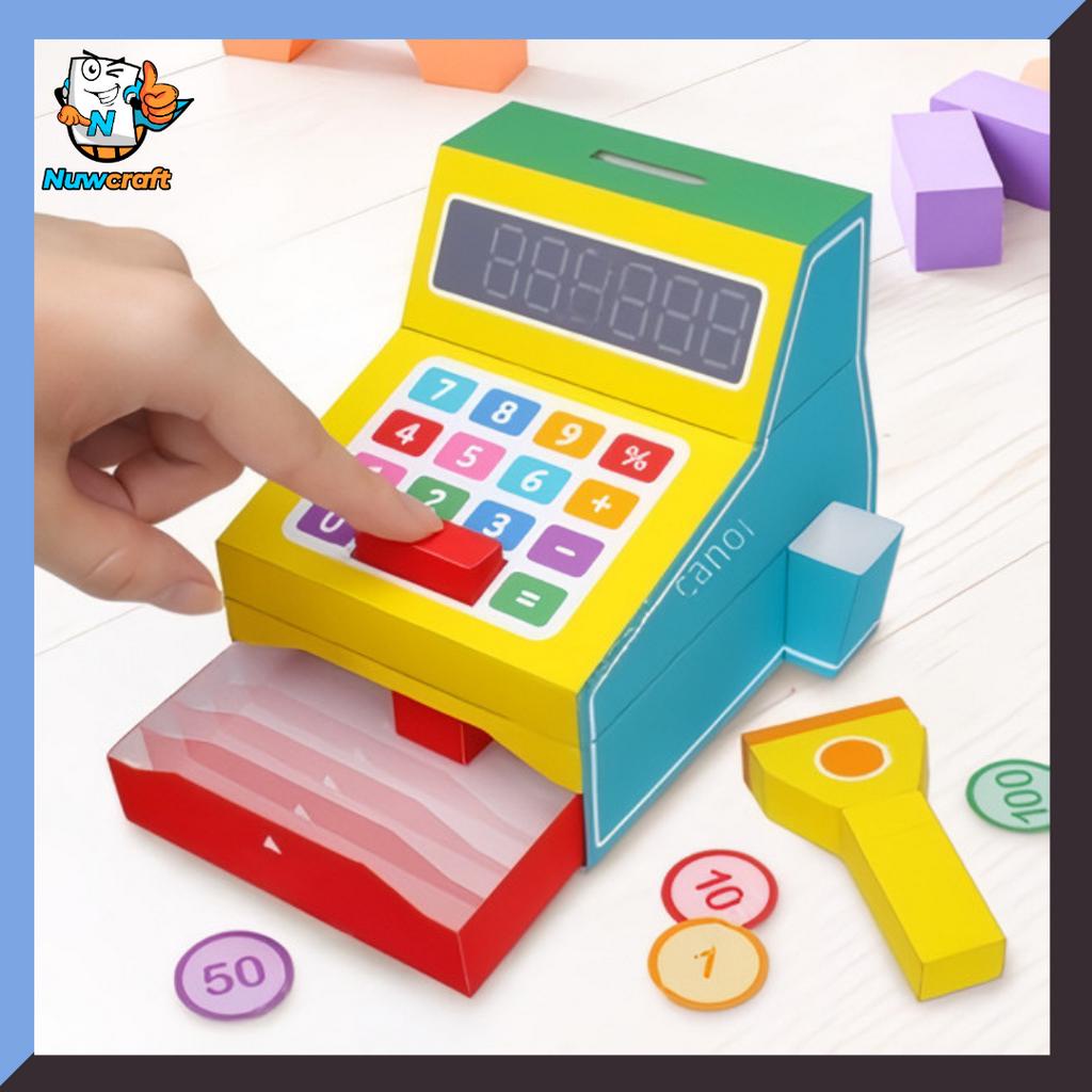 Jual Nuwcraft Cash Register Papercraft | Shopee Indonesia