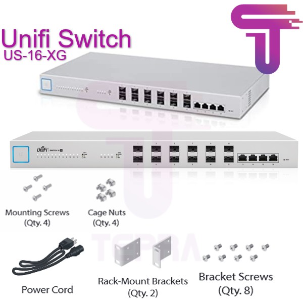 Jual Ubiquiti US-16-XG Unifi Switch 16-Port 10G Managed Aggregation | Shopee Indonesia