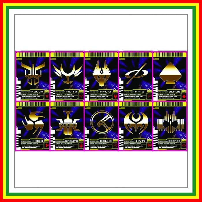 Jual KAMEN RIDER DECADE CARD CUSTOM FINAL ATTACK RIDE KUUGA DECADE ...