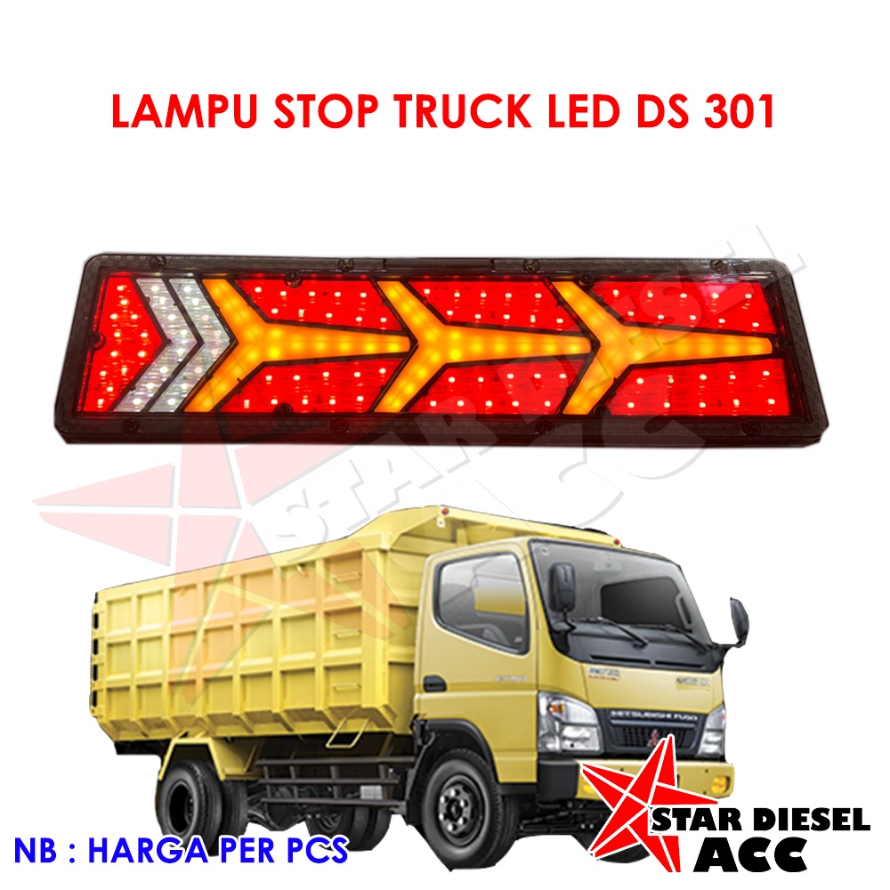 Jual LAMPU STOP LED BARU BUS LAMPU STOP LED TRUK CANTER COLT DIESEL ...
