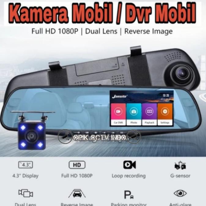 Jual Kamera Cctv Mobil Car Dvr Full Hd Kaca Spion Tengah Mobil Dual Cam ...