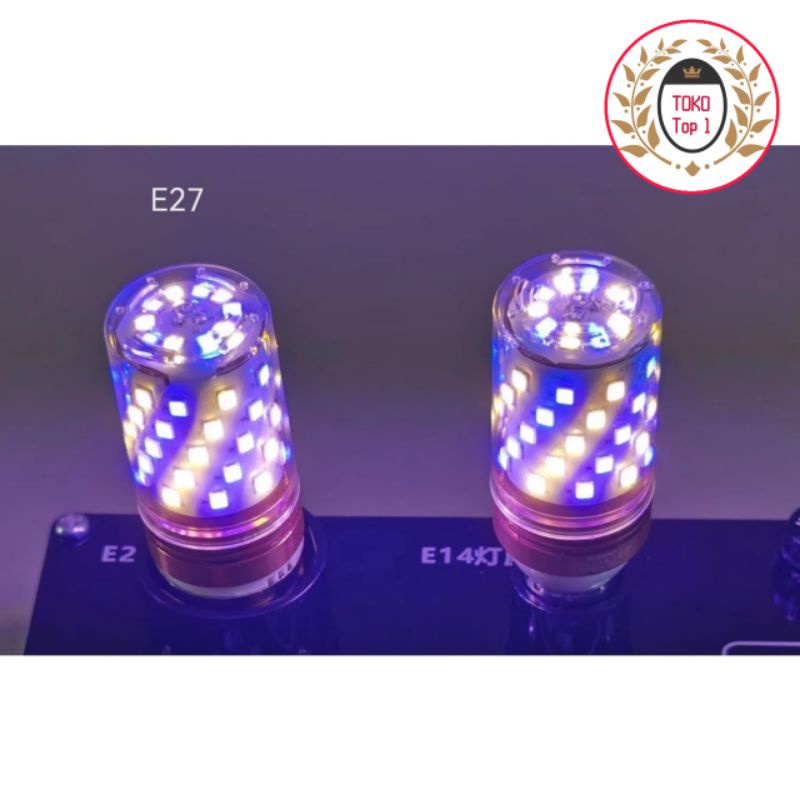 Jual LAMPU CANDLE LED E27 /model jagung/ E14 3warna 12w /lampu lilin ...