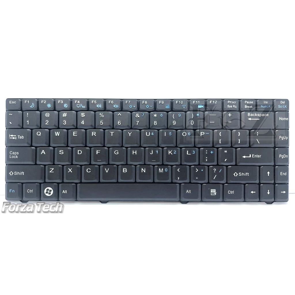 Jual Keyboard Hasee Q1400 l1400 F1400 F2000 F3000 F4000 Black | Shopee ...