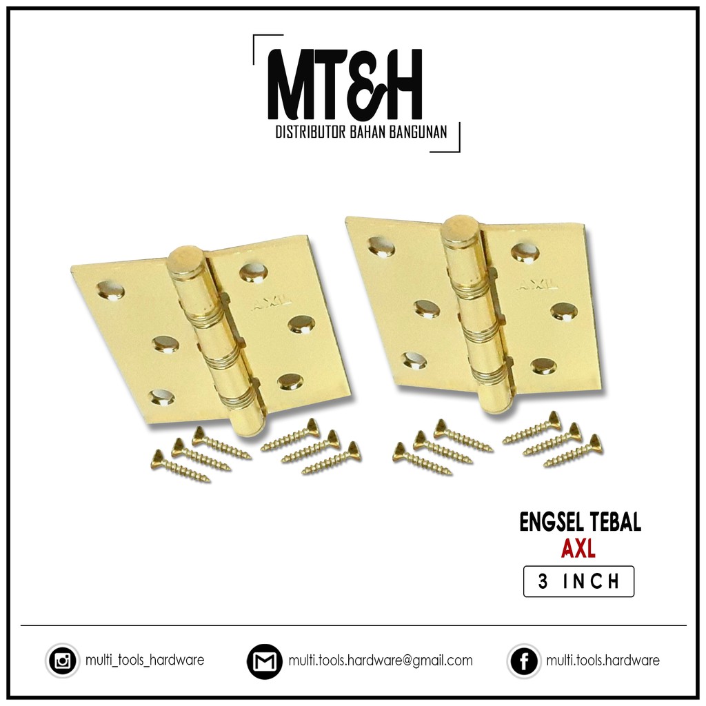 Jual ENGSEL TEBAL AXL 3INCH | Shopee Indonesia