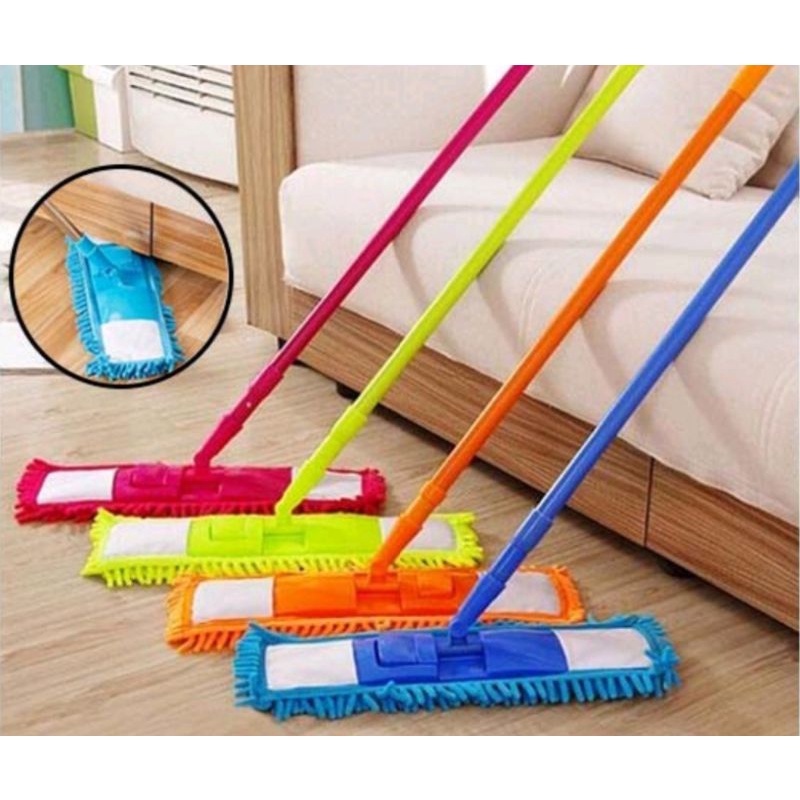 Jual Pel Lantai Cendol Microfiber Magic Mop Fiber Clean Pel Pembersih ...
