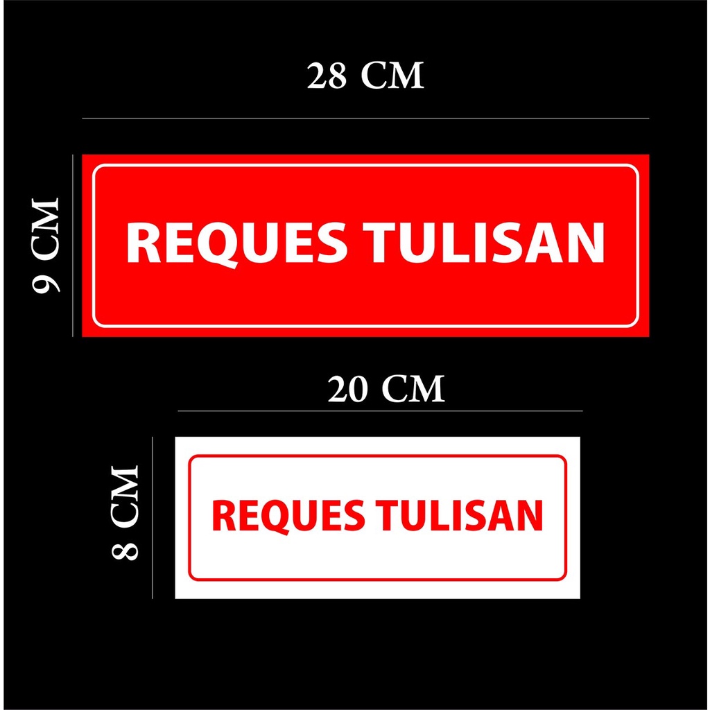 Jual stiker sign rambu masjid rambu custom text | Shopee Indonesia