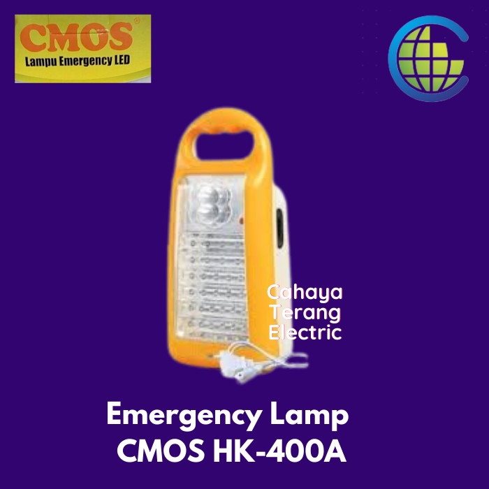 Jual CMOS Lampu Emergency LED HK400A Emergency Lamp HK-400A | Shopee ...