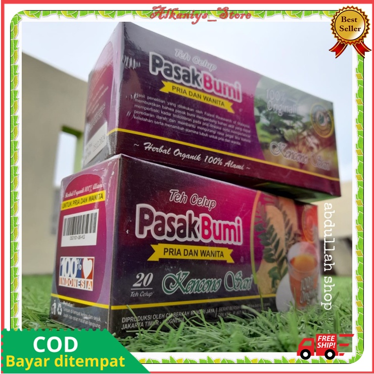 Jual Obat Kuat Pria Herbal Asli Teh Celup Pasak Bumi Kecono Sari ...