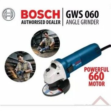Jual Bosch GWS 060 Mesin Slep Gerinda 4" gws070 | Shopee Indonesia