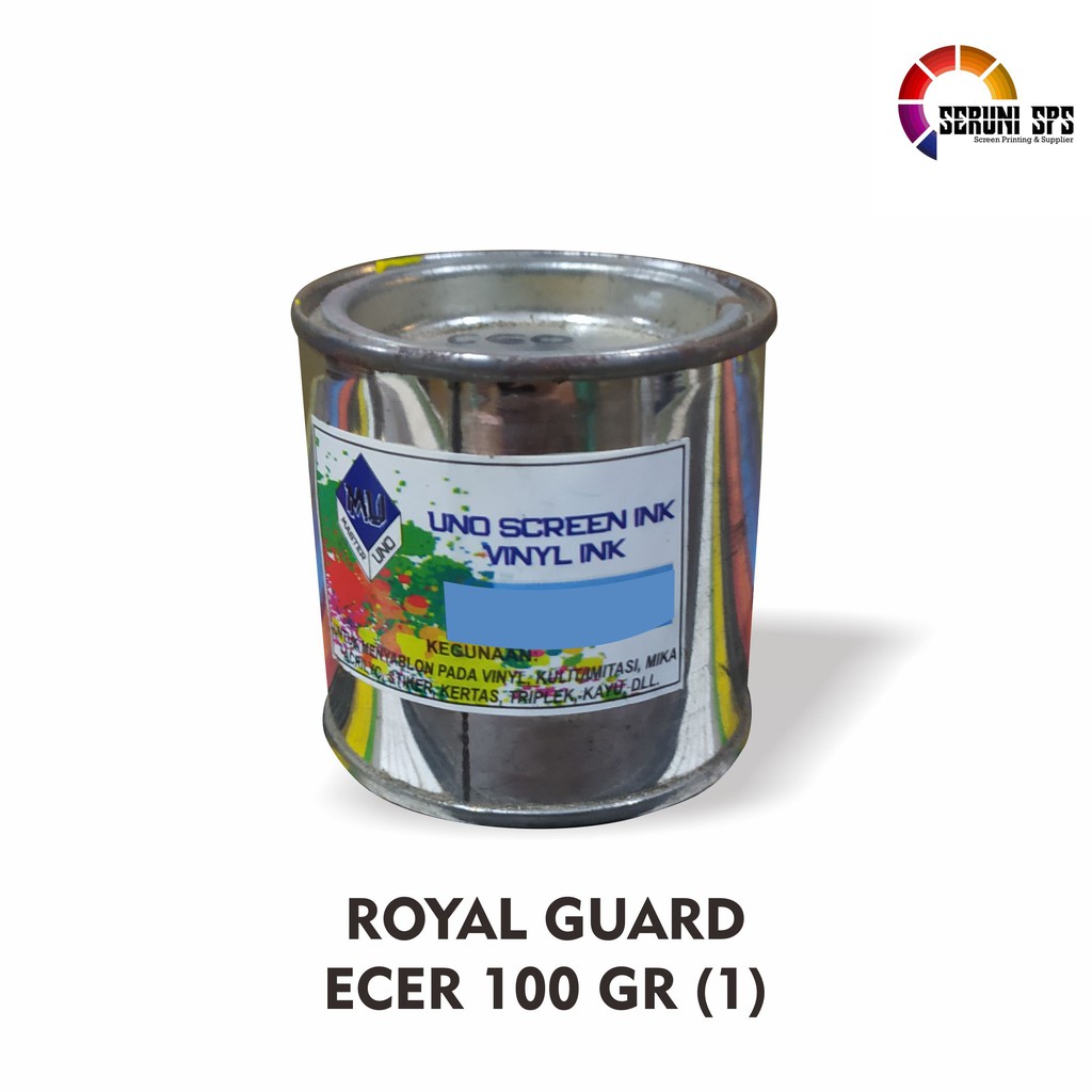 Jual Royal Guard Ecer, Cat / Tinta / Sablon - 100 gr ( Seri Warna 1 ...