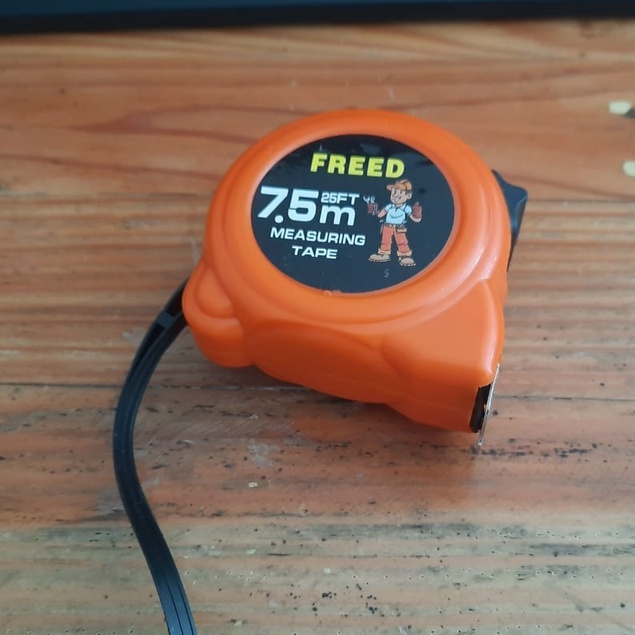 Jual FREED METERAN 7.5M Meteran Tukang / Measuring Tape / Meteran Karet ...