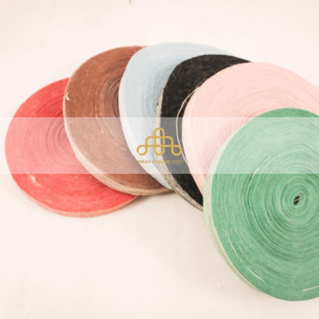 Jual Pita Goni Salur Warna 2.5 cm - Pita Imlek Hampers - Pita Kado ...