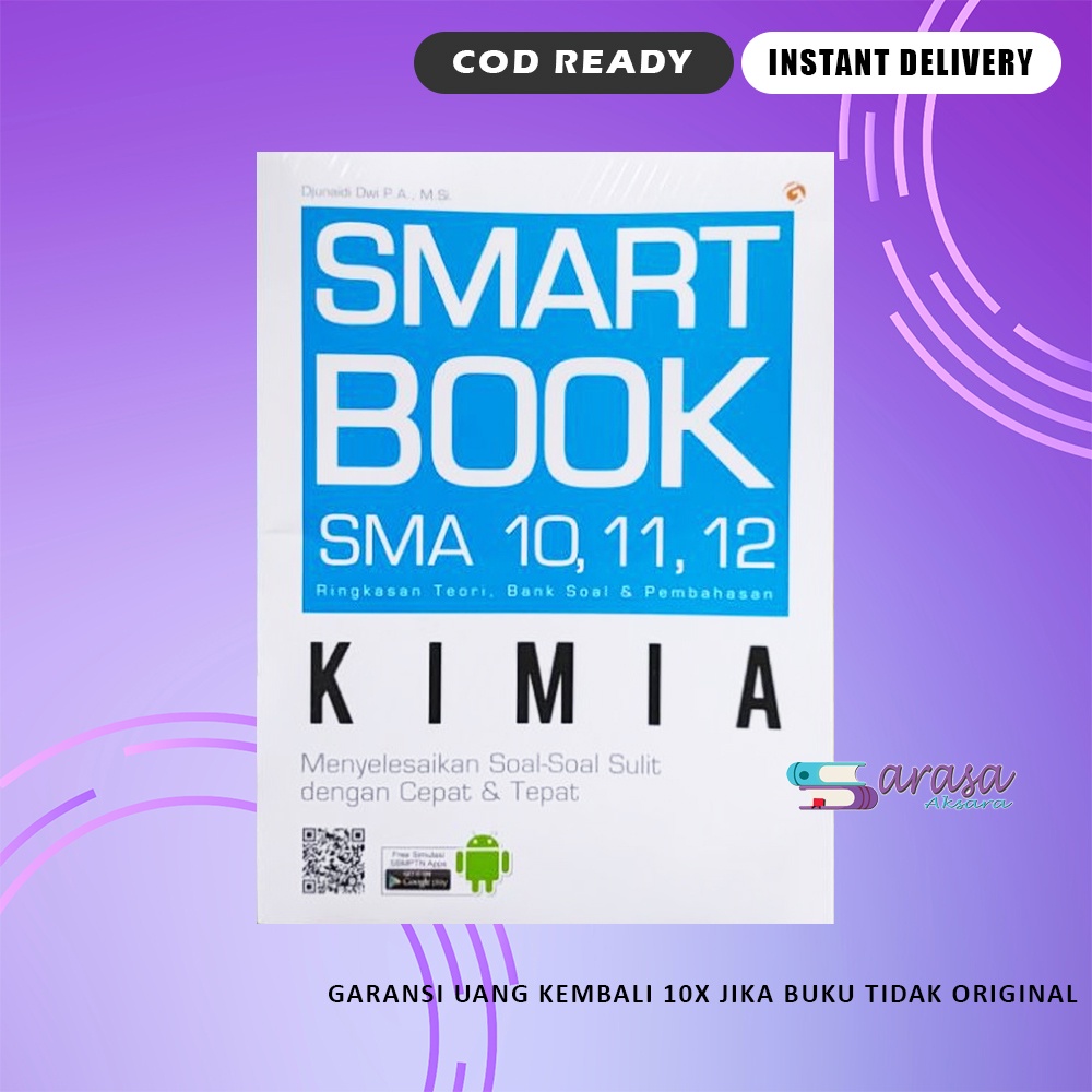 Jual BUKU PELAJARAN SMA SMART BOOK SMA 10 11 12 KIMIA KELAS 10 11 12 ...