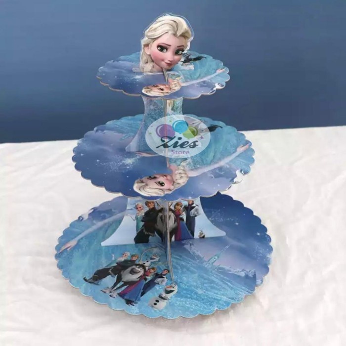 Jual cake tier frozen / standing cake / tempat kue / cup cake stand ...
