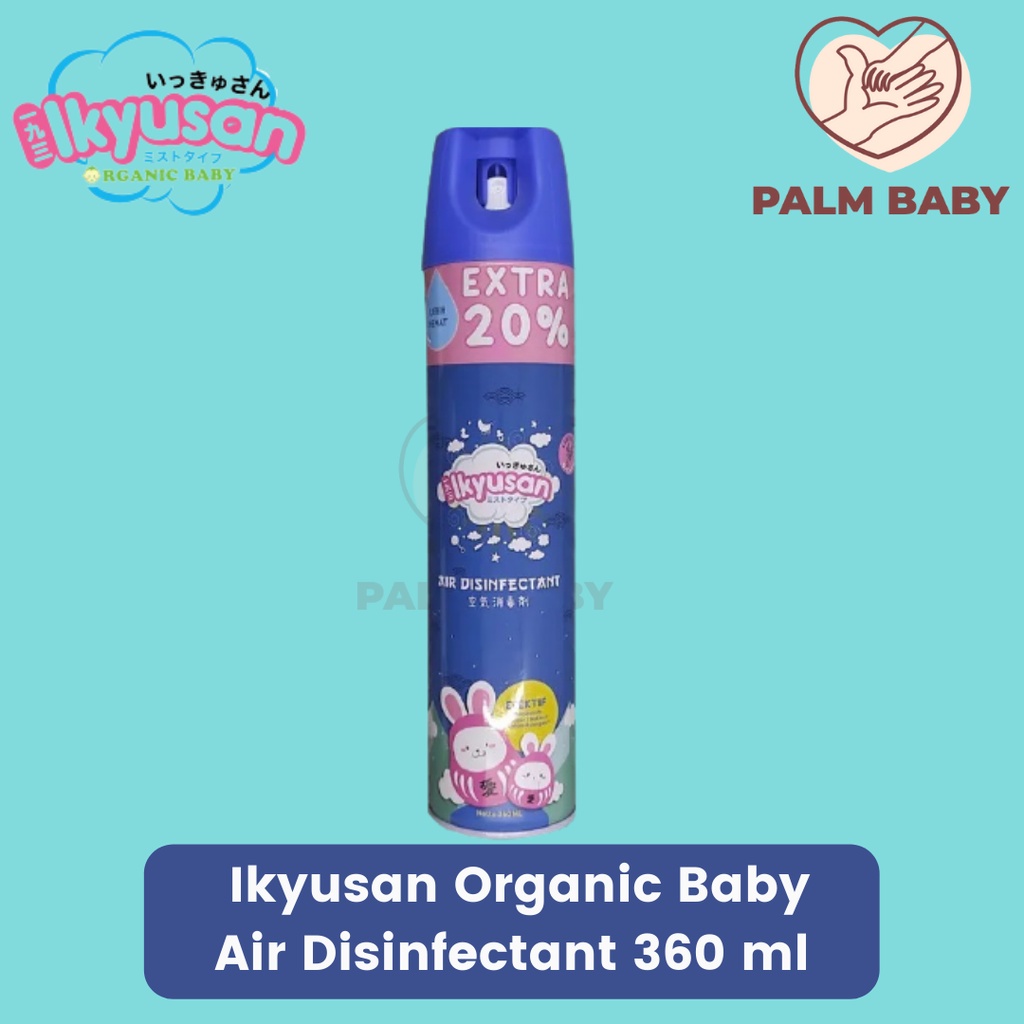 Jual ikyusan air disinfectant (360ml) kemasan baru | Shopee Indonesia
