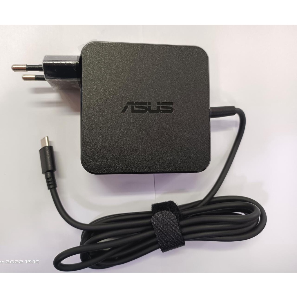 Jual Adaptor Charger Laptop Asus 65W USB Type C Original | Shopee Indonesia