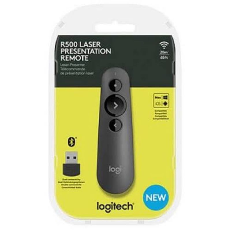 Jual LOGITECH R500 Laser Presentation Remote Laser Pointer Presentasi ...