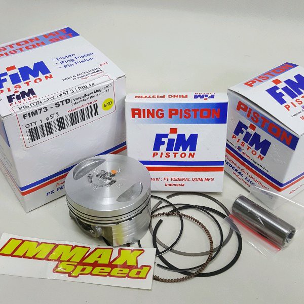 Jual Piston Bore Up Honda CRF150 CRF 150 Verza Megapro New STD os100 os150 os200 os250 os300 57 ...