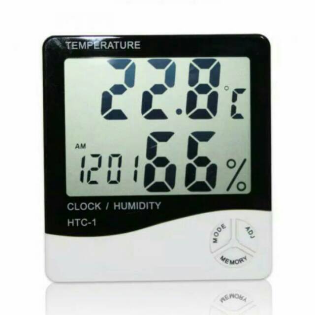 Jual Thermometer hydrometer digital pengukur suhu ruangan | Shopee ...