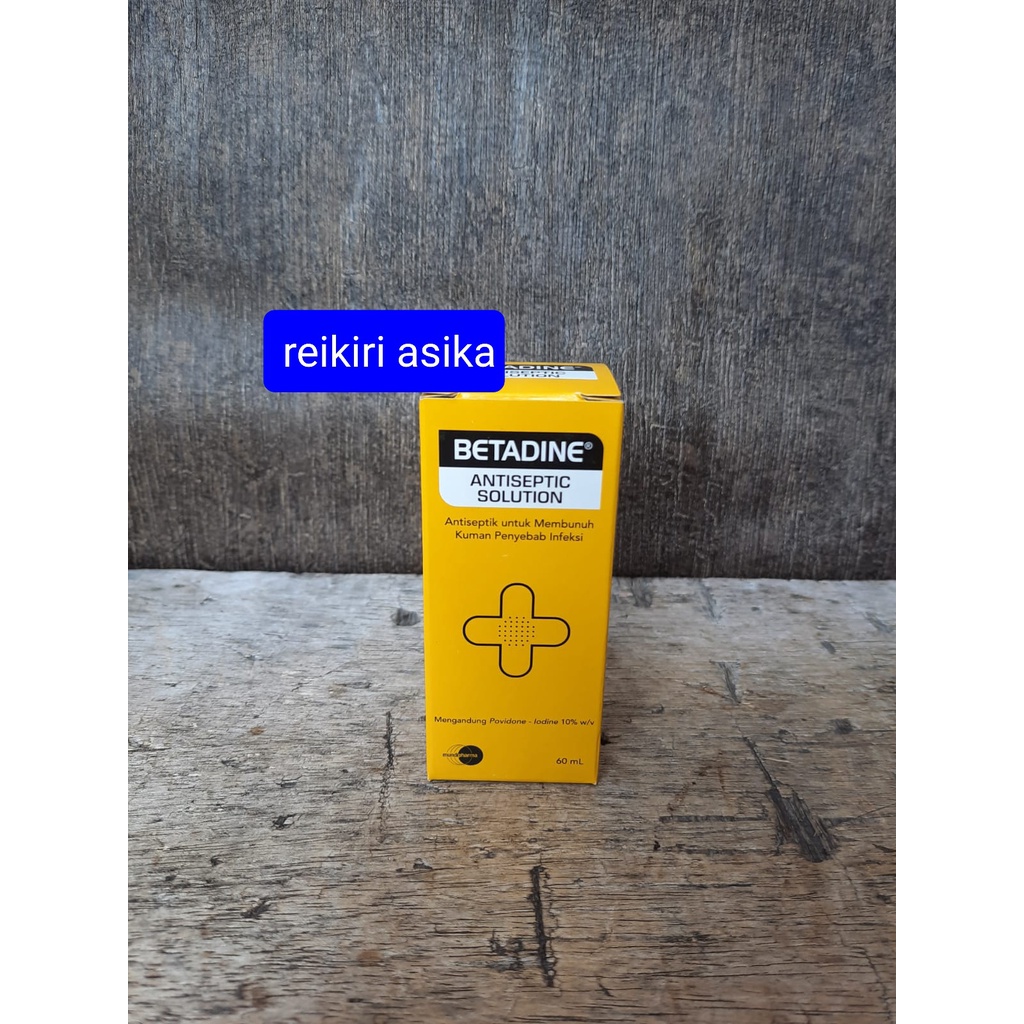 Jual Betadine Antiseptic Solution || Obat Luka || Obat merah antiseptik 60ml | Shopee Indonesia