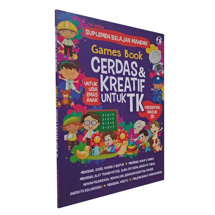 Jual BUKU ANAK TK PAUD GAMES BOOK, CERDAS & KREATIF UNTUK TK | Shopee ...