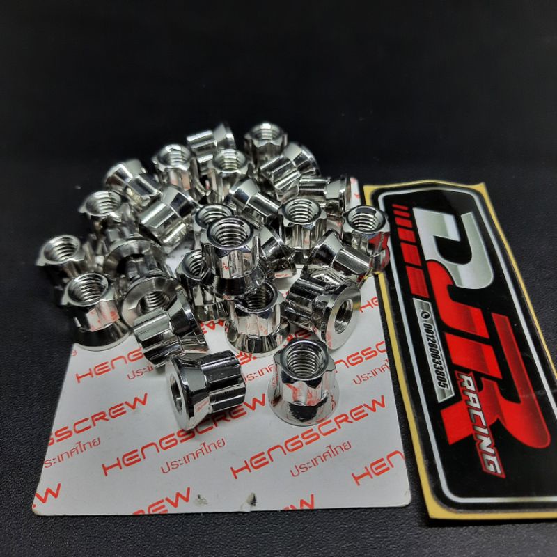 Jual mur probolt stainless m8 atau mur 12 new model heng thailand ...