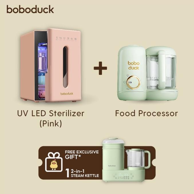 Jual Boboduck UV LED Bottle Sterilizer Dryer Disinfectant Cabinet Box ...