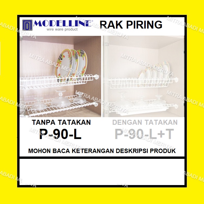 Jual Rak Piring Modelline P 90 L Rak Gelas Rak Serbaguna | Shopee Indonesia