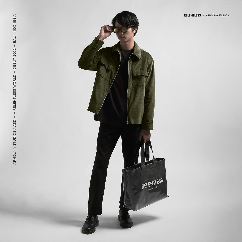 Jual Arholma Studios - Corduroy Zip Jacket 'Hiraeth' Olive | Shopee ...