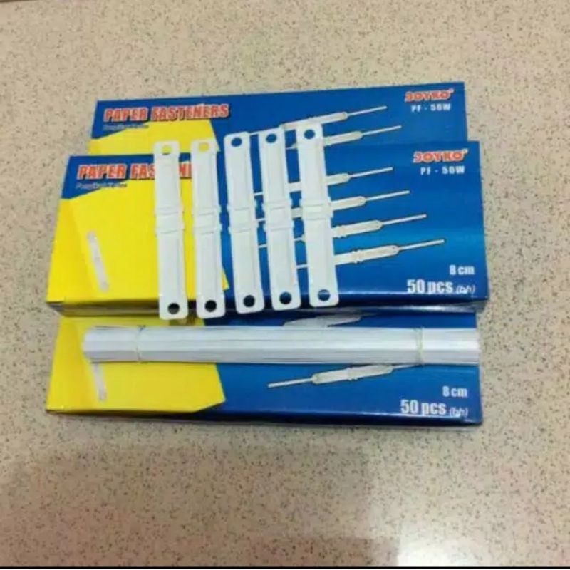 Jual Acco Plastik/Paper Fastener/Pengikat Kertas JOYKO | Shopee Indonesia